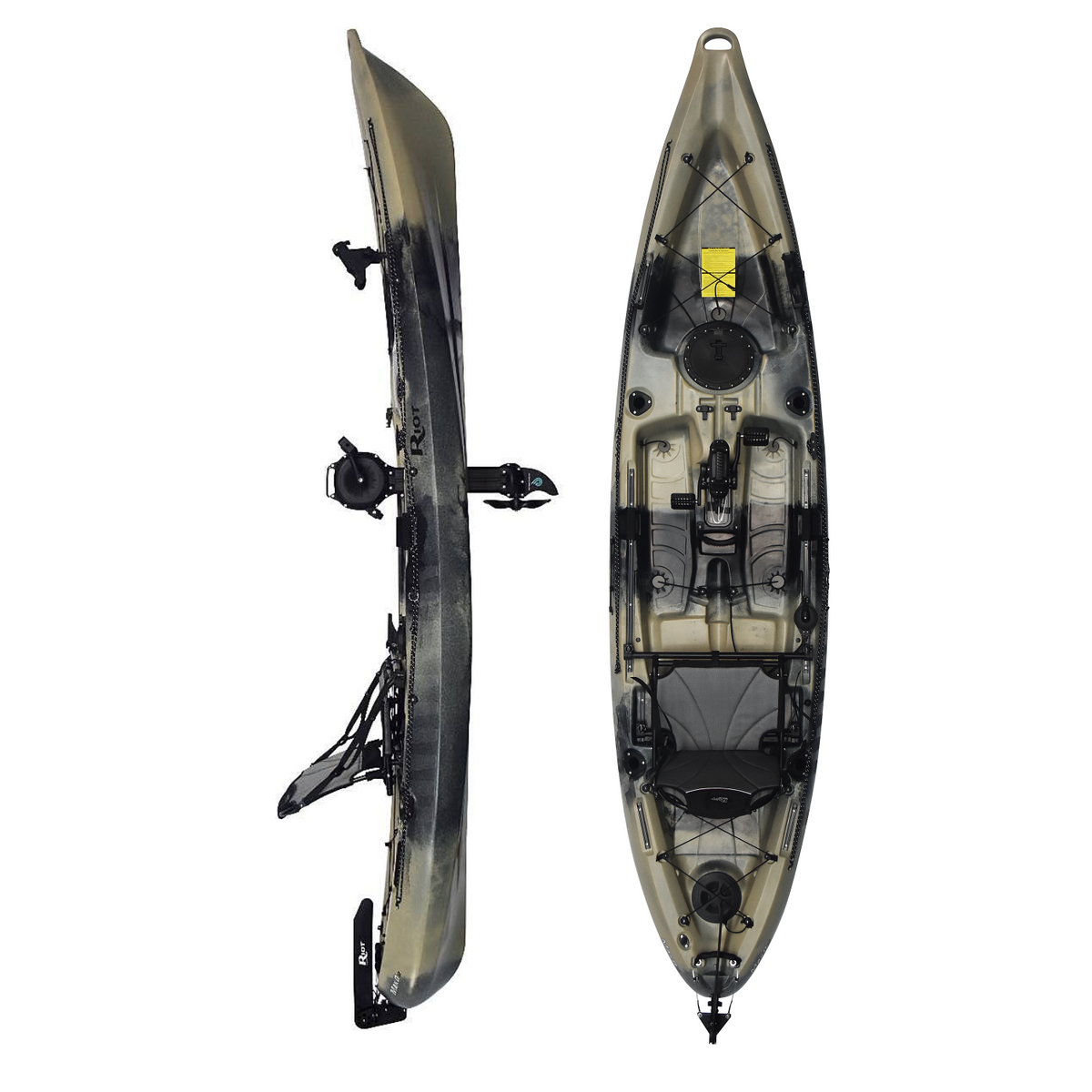 Mako 12 Angler Impulse Drive Kayak | Riot Kayaks